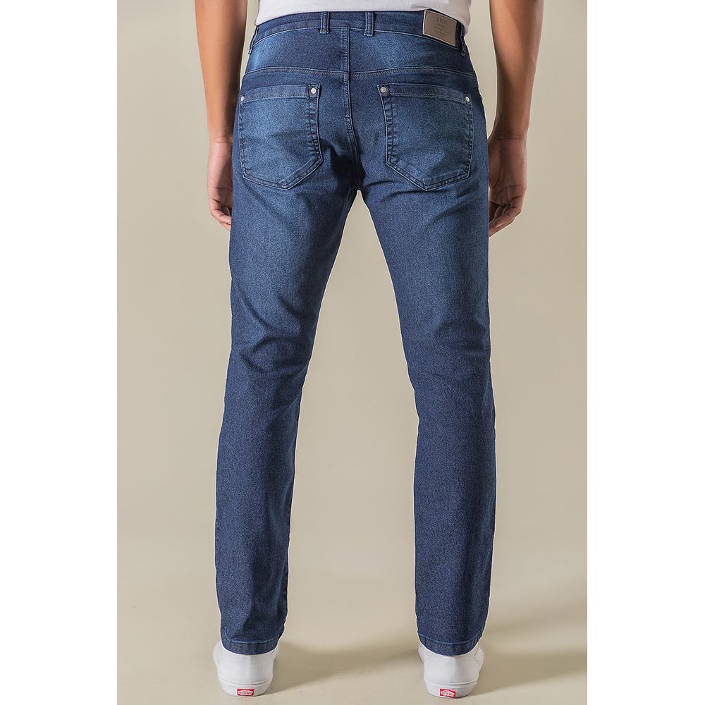 CALCA MASC ELASTANO JEANS TRAD SKN - bivik